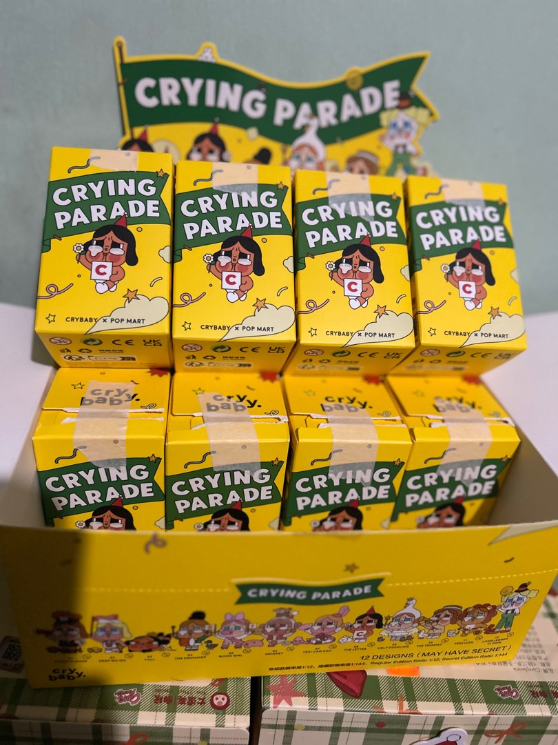 Cry Baby Crying Parade Figurines (Tingi), Hobbies & Toys, Toys & Games ...