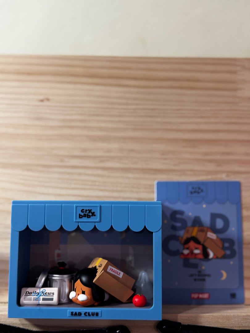 Crybaby Left Behind ( Sad Club ), Hobbies & Toys, Toys & Games on Carousell