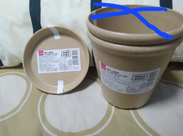 Daiso eco flower pot & plate, Furniture & Home Living, Gardening, Pots ...