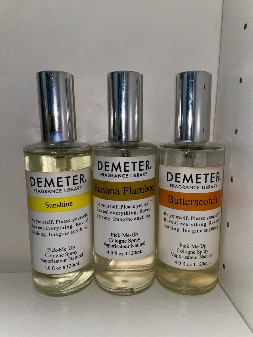 Demeter Cologne Sunshine Banana Flambee Butterscocth, Beauty & Personal ...