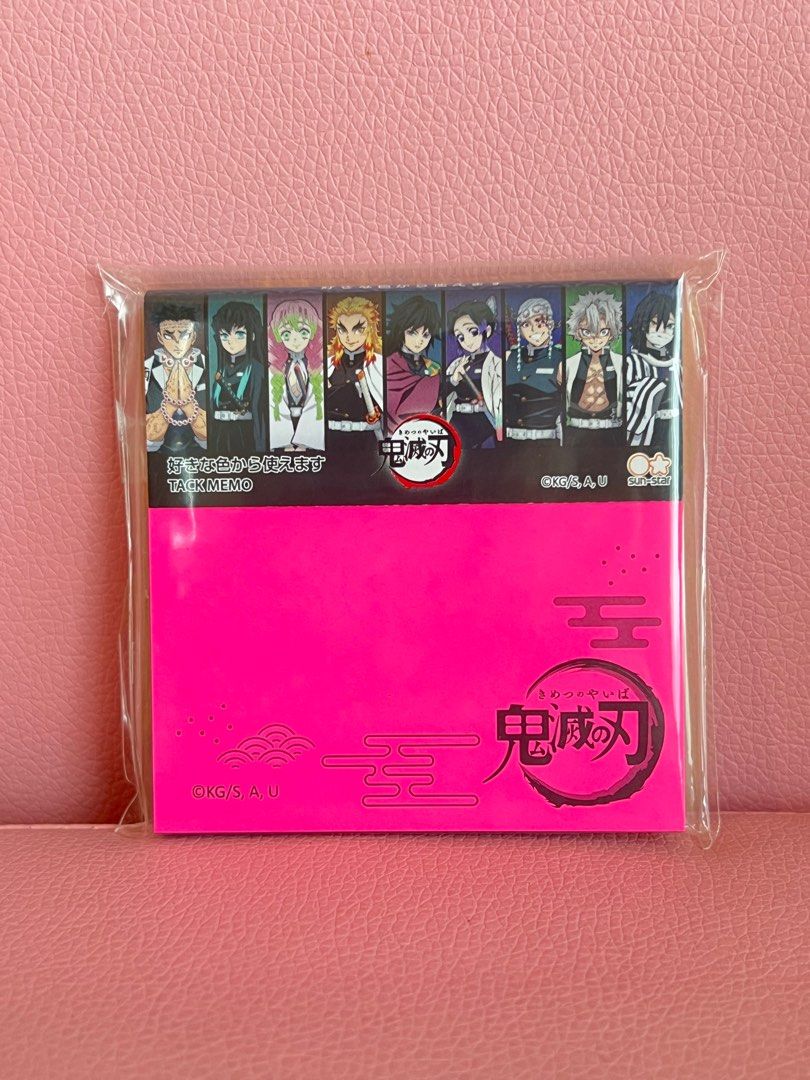 Demon Slayer Sticky Notes (20 sheets x 5 designs), Hobbies & Toys ...