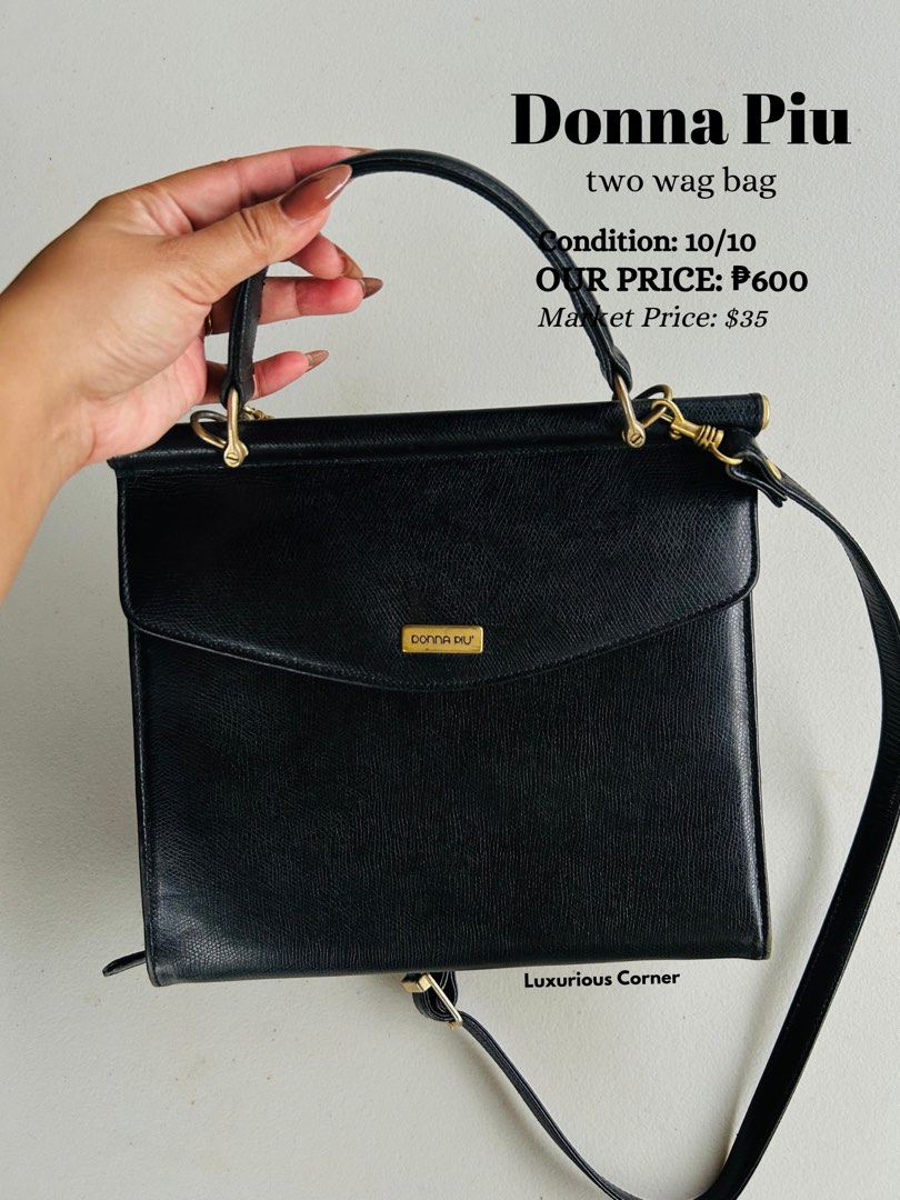 Donna Piu Two Way Bag, Women's Fashion, Bags & Wallets, Cross-body Bags ...