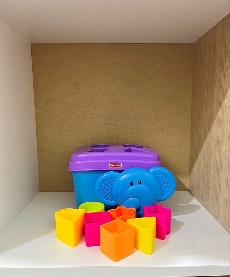 Fisher price blocks, Babies & Kids, Infant Playtime on Carousell
