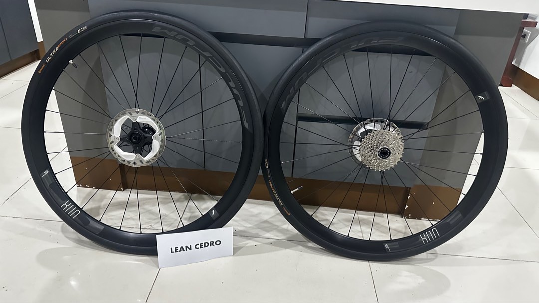 Fulcrum 800 DB Wheelset (w/ tires and cogs), Sports Equipment, Bicycles ...