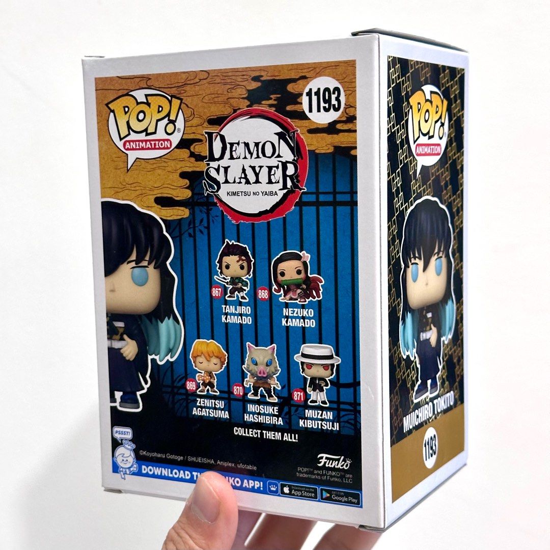 Funko Pop! Muichiro Tokito (Mist Hashira) #1193 - Kimetsu no Yaiba ...