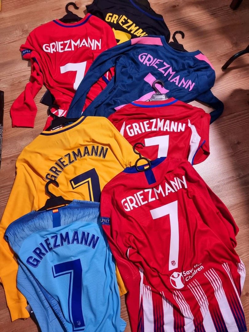 Griezmann ls PI laser print Mostly L and brand new, Men's Fashion ...