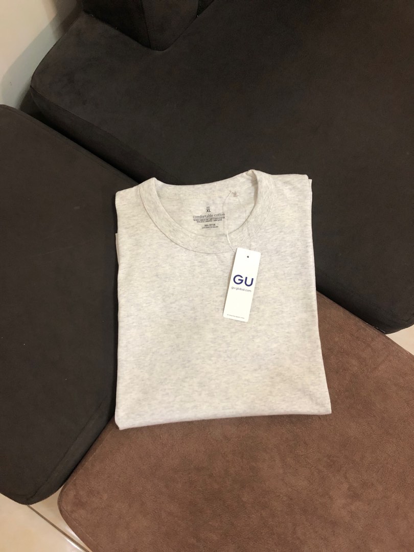 GU tee, Men's Fashion, Tops & Sets, Tshirts & Polo Shirts on Carousell