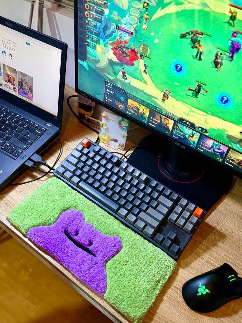 Handmade Tufted Ditto Pokemon Keyboard Rug, Hobbies & Toys, Memorabilia ...