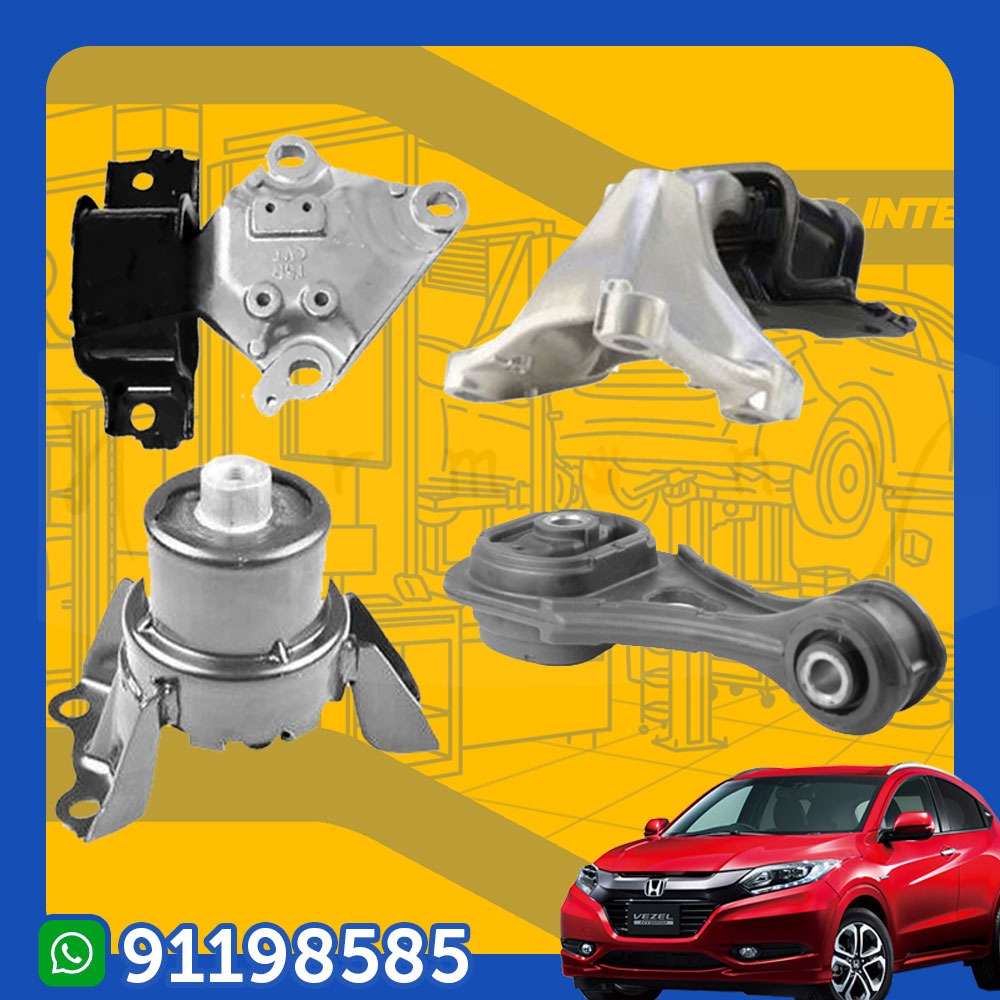 Honda Vezel Genuine Engine Mounting Set, Car Accessories, Accessories ...