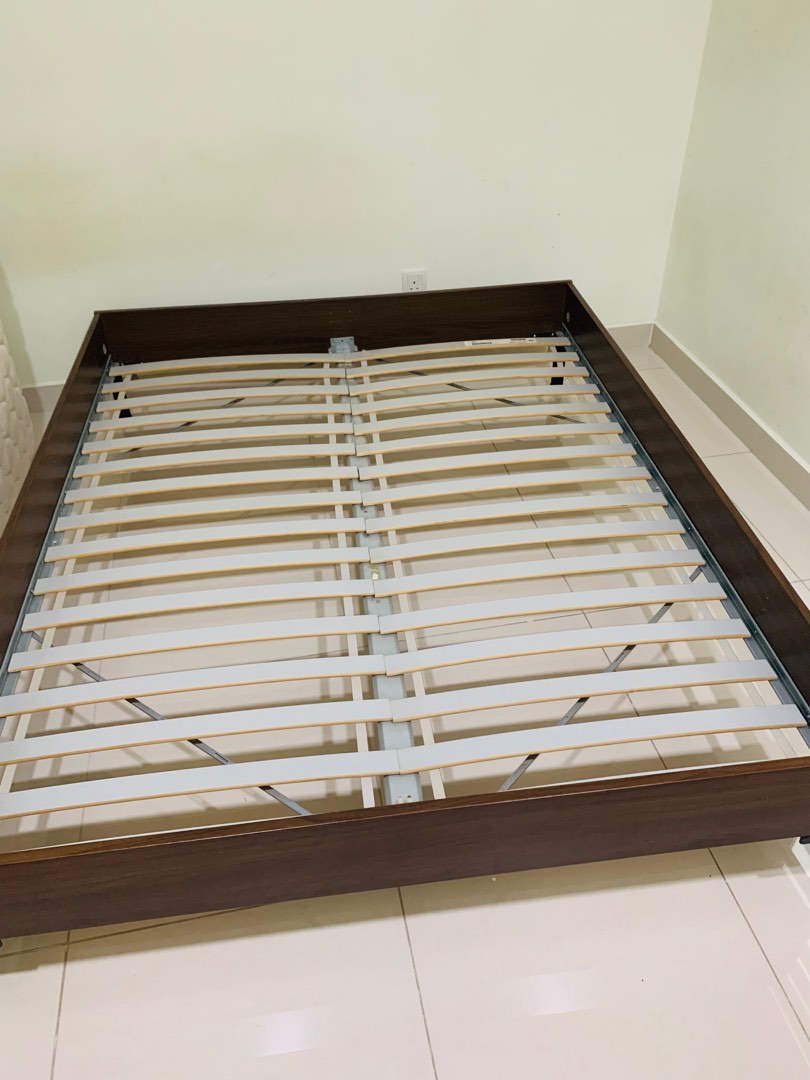 IKEA ENGAN BED FRAME, Furniture & Home Living, Furniture, Bed Frames ...