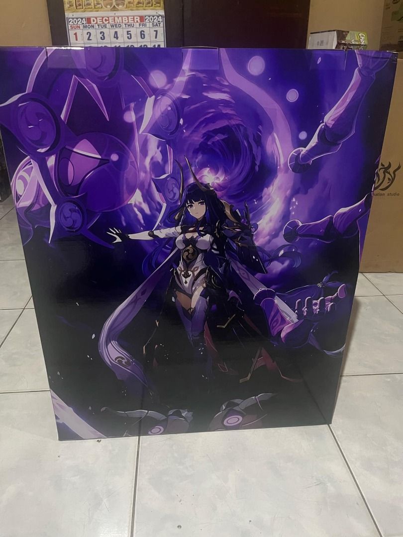 Imagination Studio - Genshin Impact - 1/6 scale Raiden Shogun resin statue, Hobbies & Toys, Toys ...