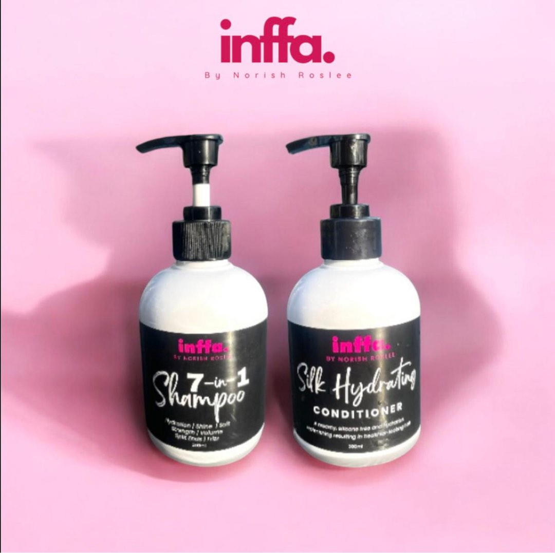 (HSA NOTIFY) inffa. By Norish Roslee Shampoo Conditioner Set, Beauty ...