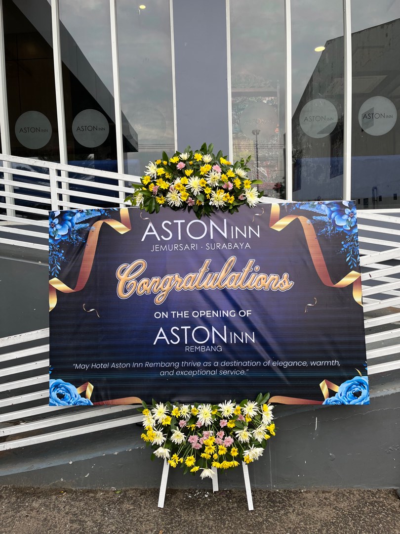 Karangan bunga Grand opening, Desain & Kerajinan Tangan, Karya Seni di ...