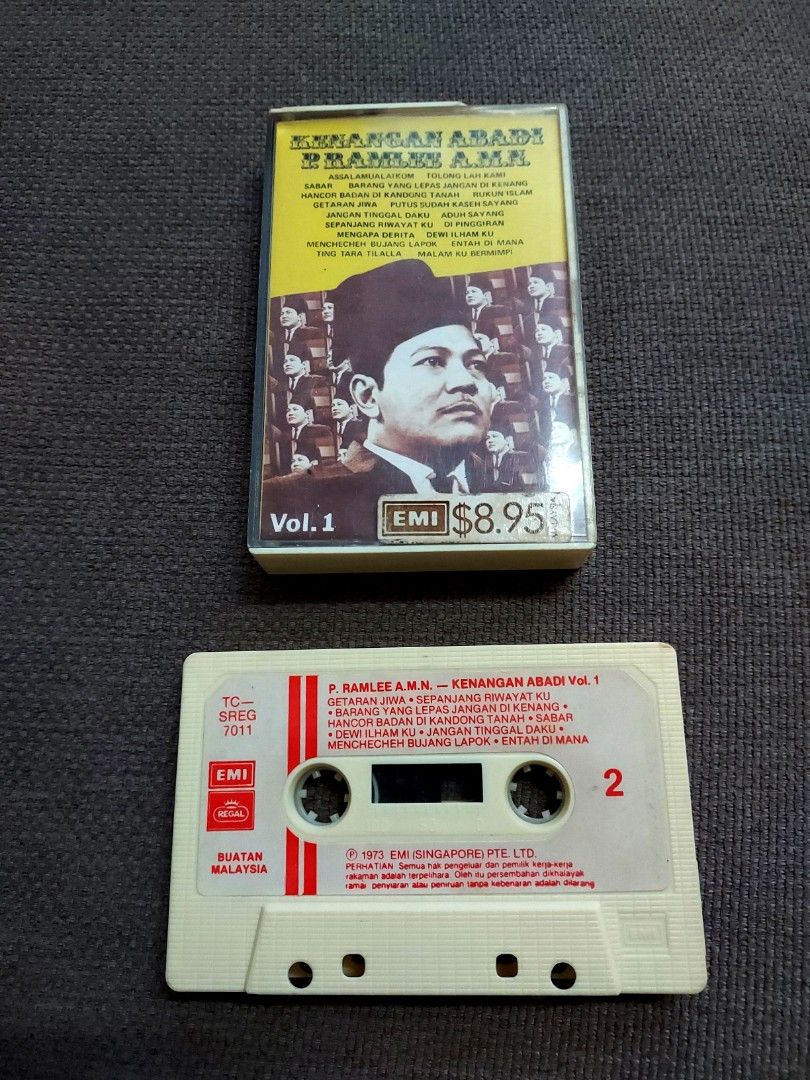 KASET KENANGAN ABADI P. RAMLEE A.M.N., Hobbies & Toys, Collectibles & Memorabilia, Vintage ...