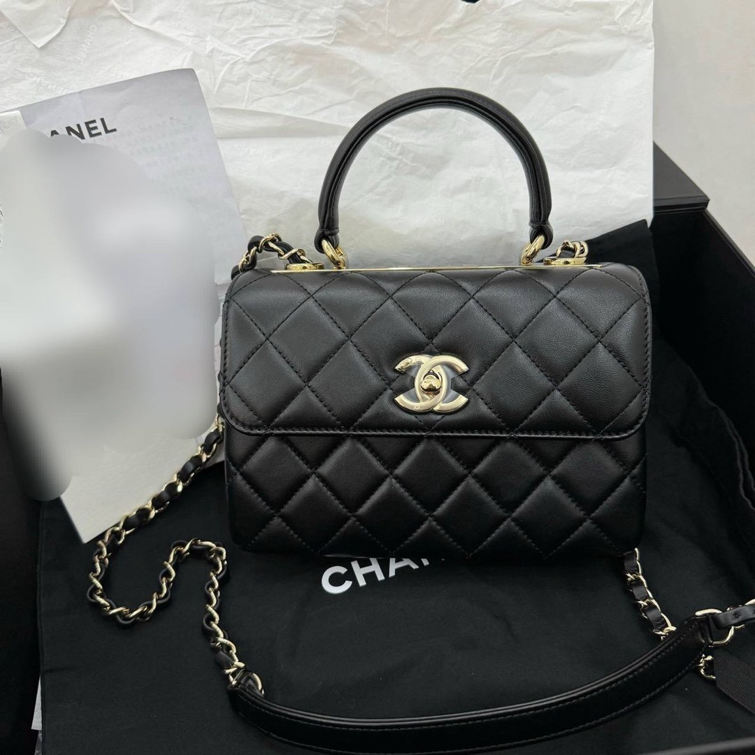 Kept Unused Chanel Trendy Cc Mini, Luxury, Bags & Wallets on Carousell