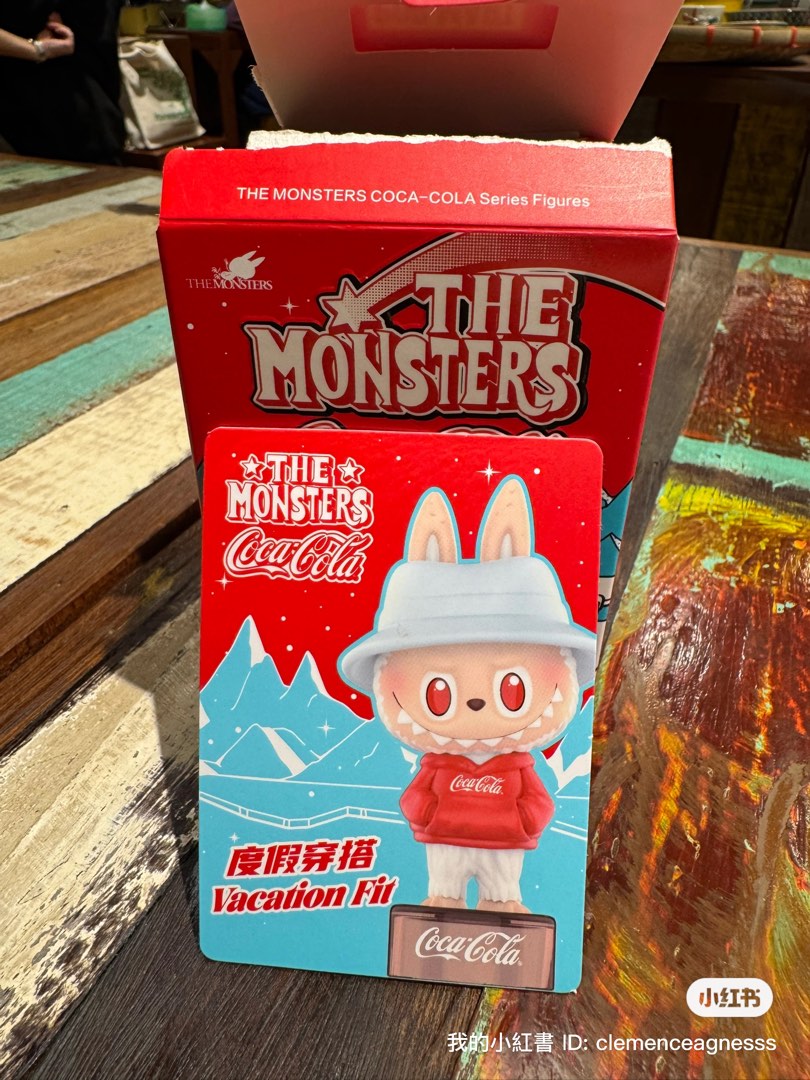 Labubu cola figurines, Hobbies & Toys, Toys & Games on Carousell