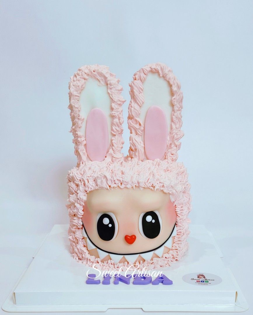 Labubu yoga theme cake/ Labubu cake, Food & Drinks, Homemade Bakes on ...