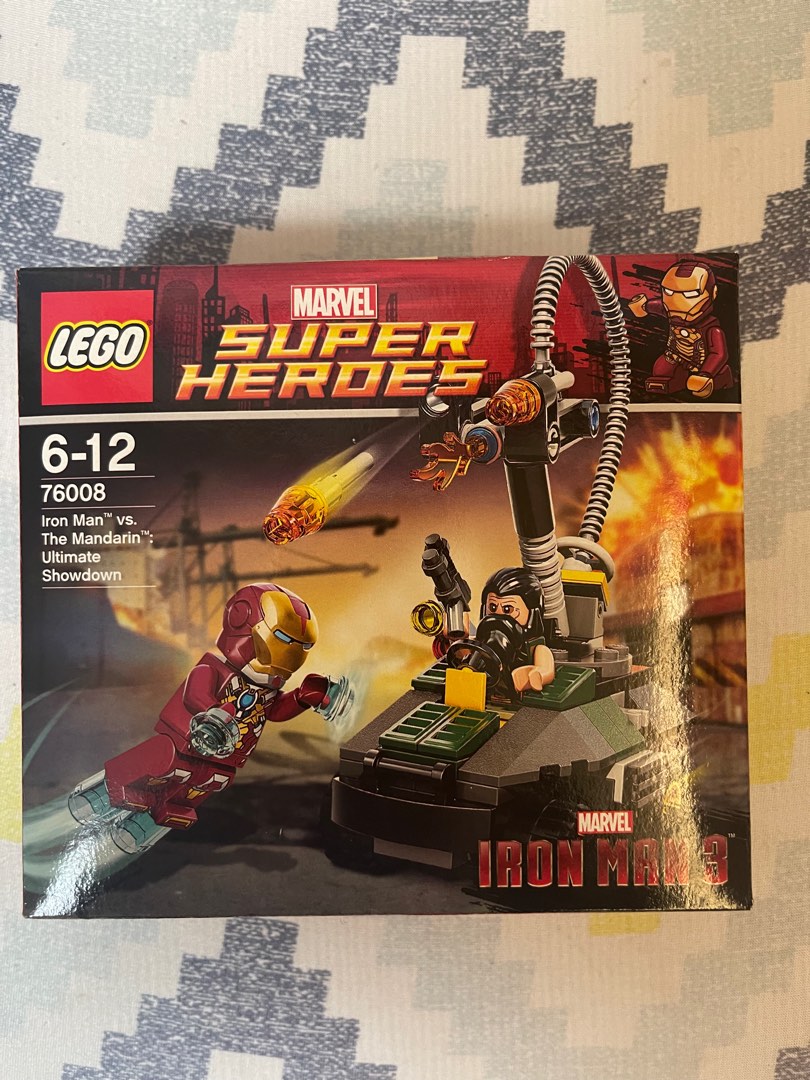 Lego Super Heroes 76008 76008 LEGO Iron Man 3 Iron Man vs. The Mandarin ...