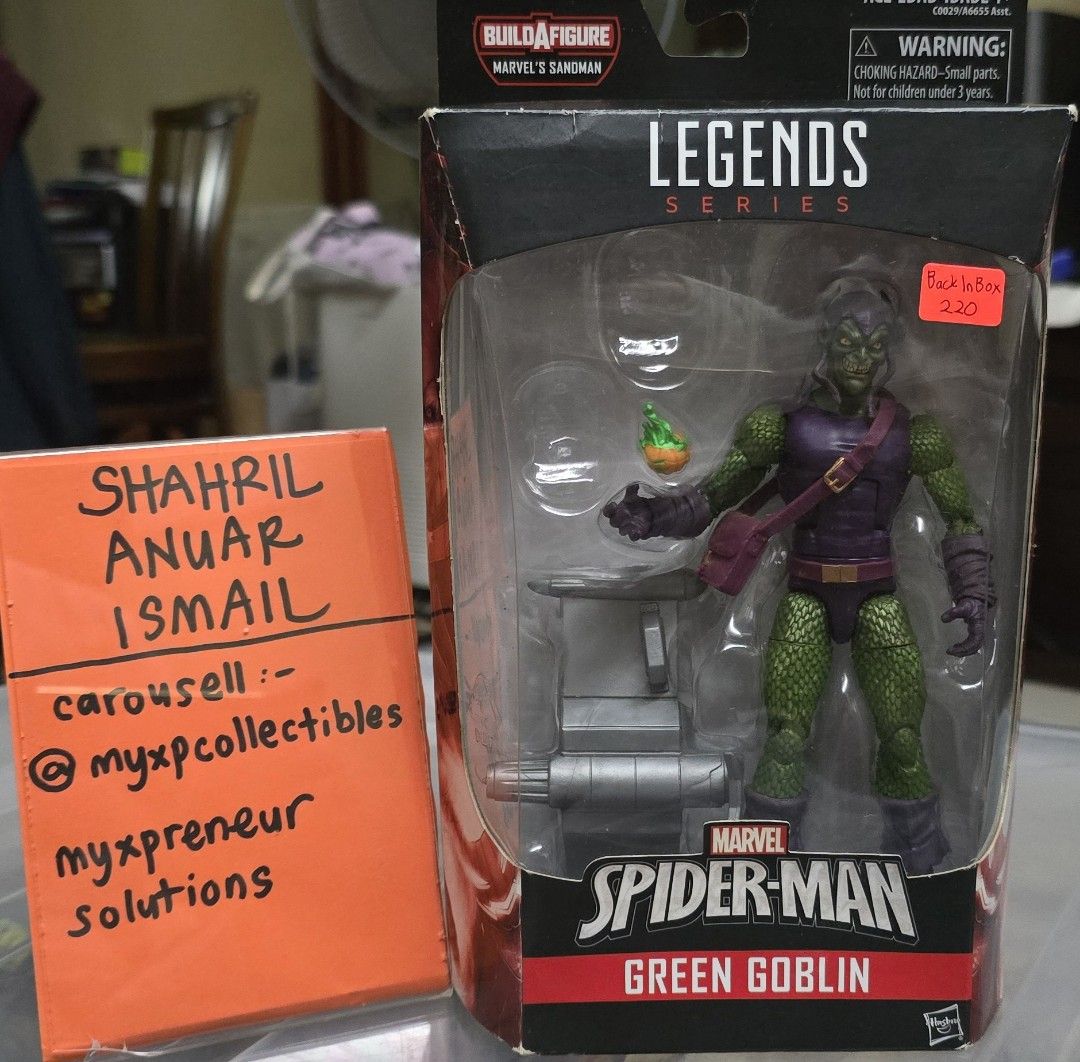 Marvel Legends Spiderman Green Goblin Back In Box Complete with ...