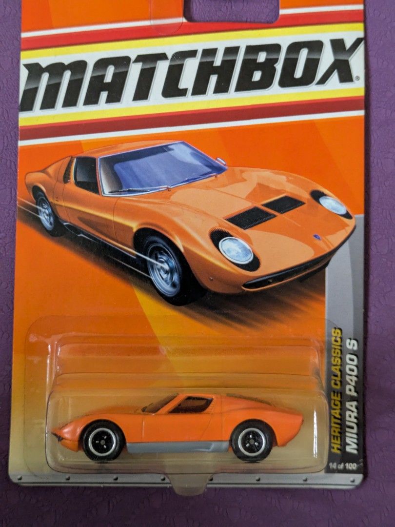 Matchbox Lamborghini Miura P400 S, Hobbies & Toys, Toys & Games on ...