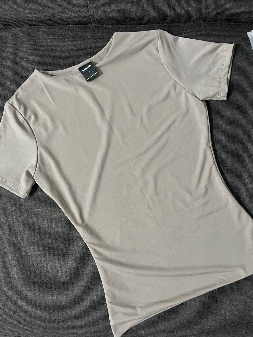 Mera Top (in Latte) BRANDNEW, Women's Fashion, Tops, Blouses on Carousell