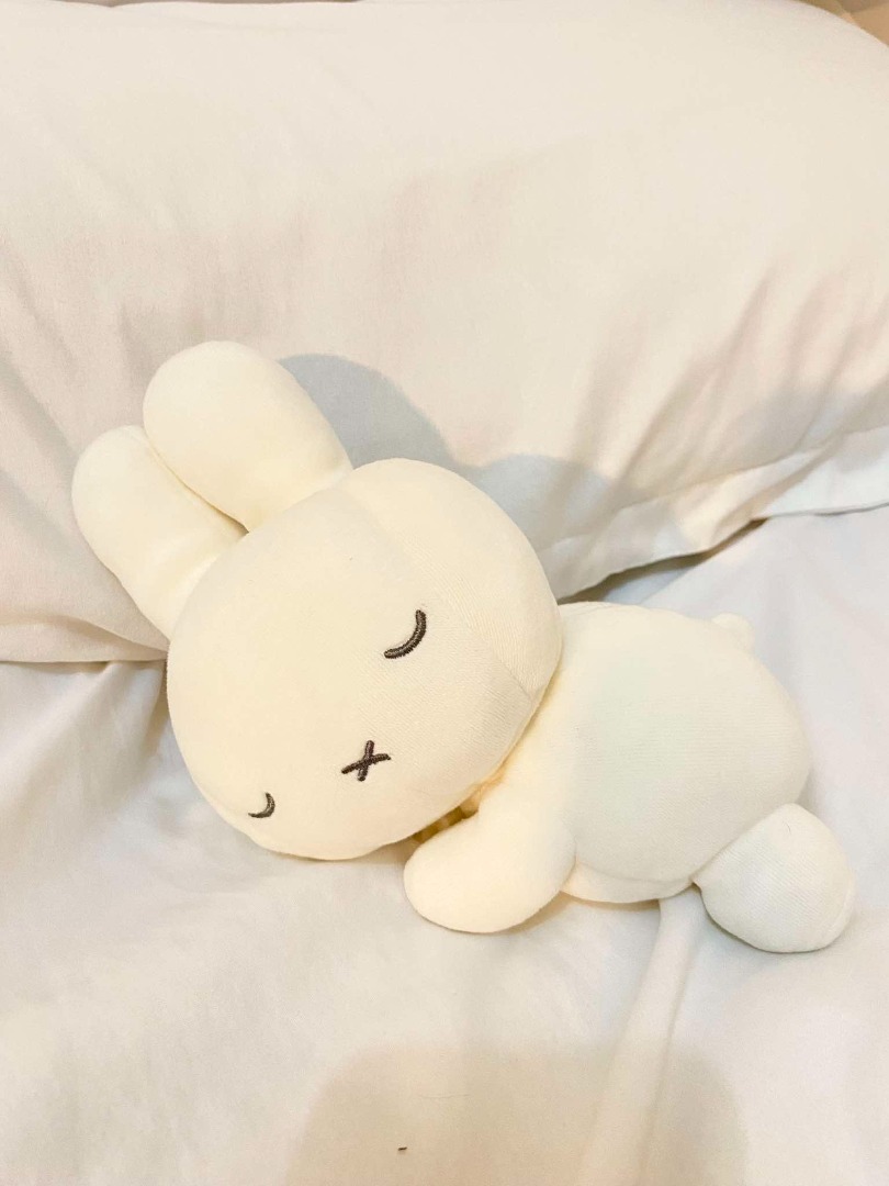 Miffy Sleeping Plush (read description), Hobbies & Toys, Toys & Games ...