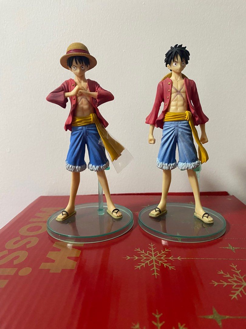 Monkey D.Luffy Bandai Styling One Piece Figure set of 2, Hobbies & Toys ...