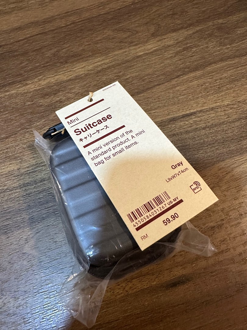 MUJI Mini Suit Case, Furniture & Home Living, Home Improvement ...