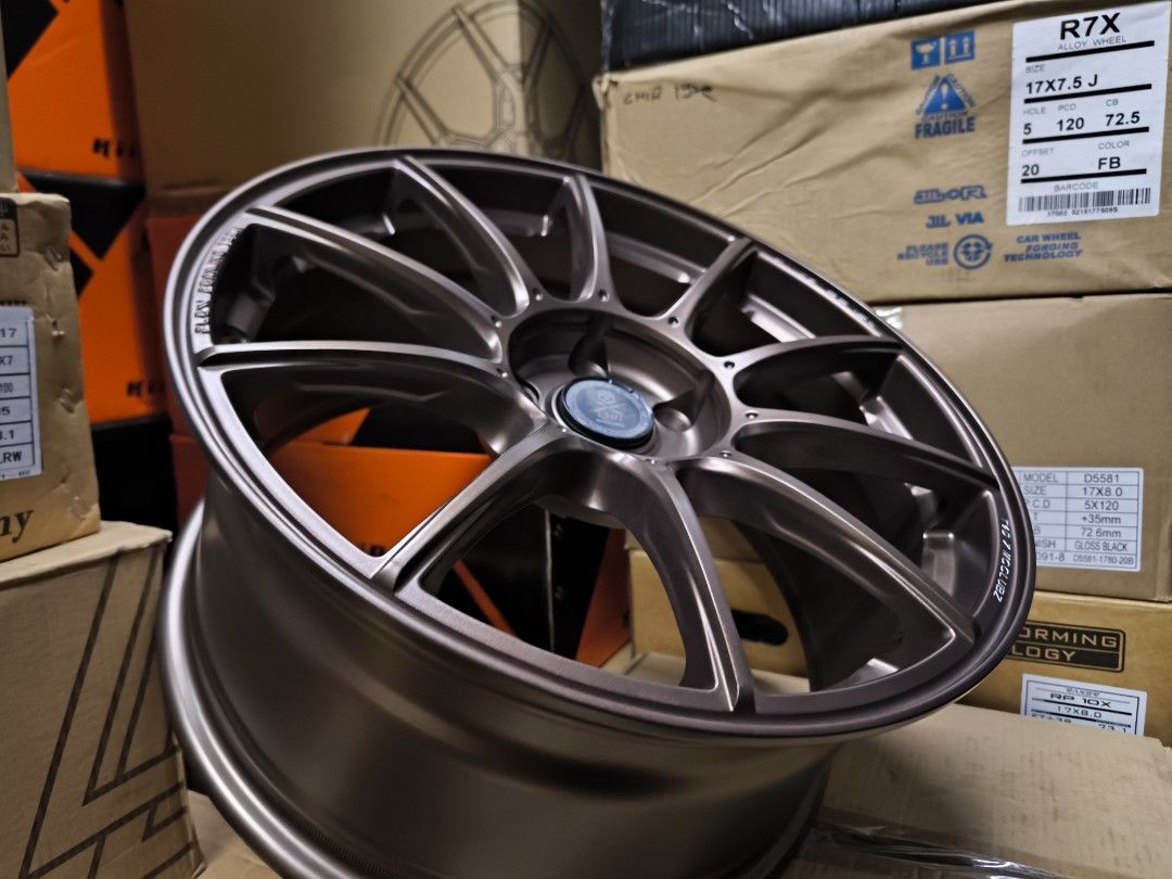 NEW SPORT RIM 18 INCH RAXER RP 10X MAZDA 3 CIVIC FC ACCORD CHR CAMRY ...