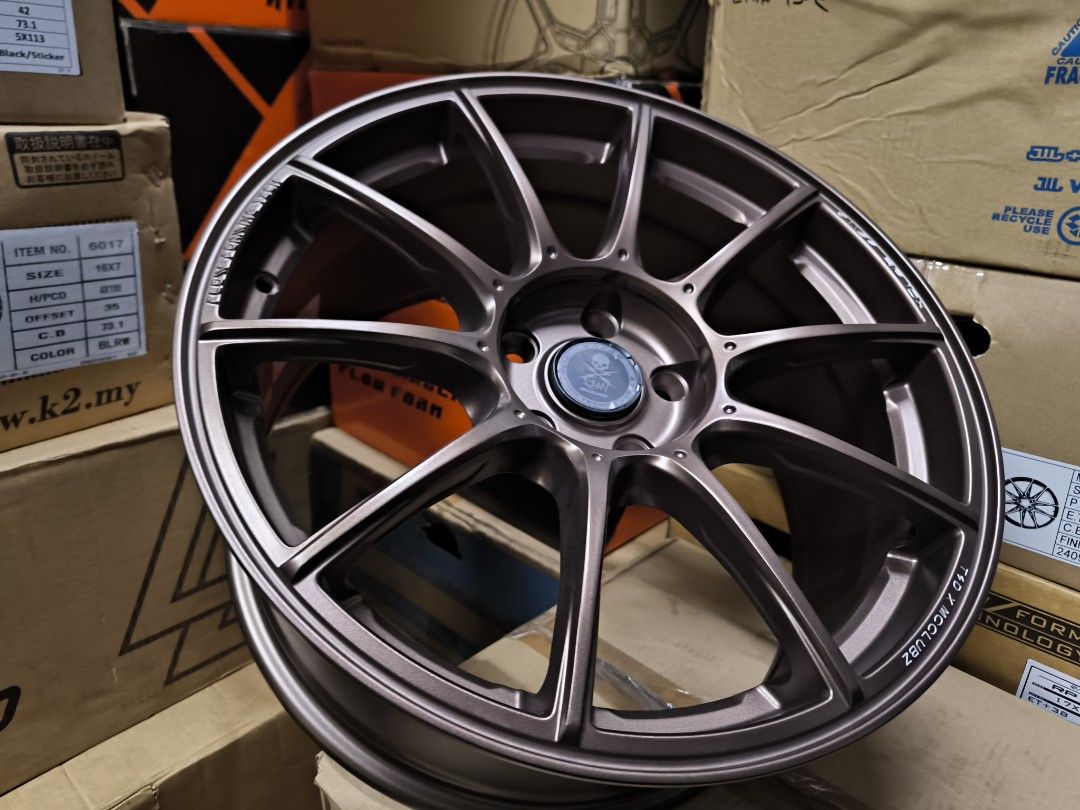 NEW SPORT RIM 18 INCH RAXER RP 10X MAZDA 3 CIVIC FC ACCORD CHR CAMRY ...