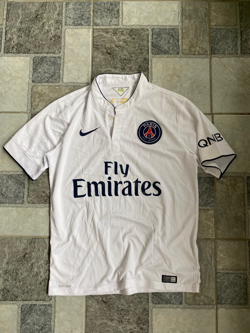 Nike Fly Emirates Paris Football Jersey, Men's Fashion, Tops & Sets ...