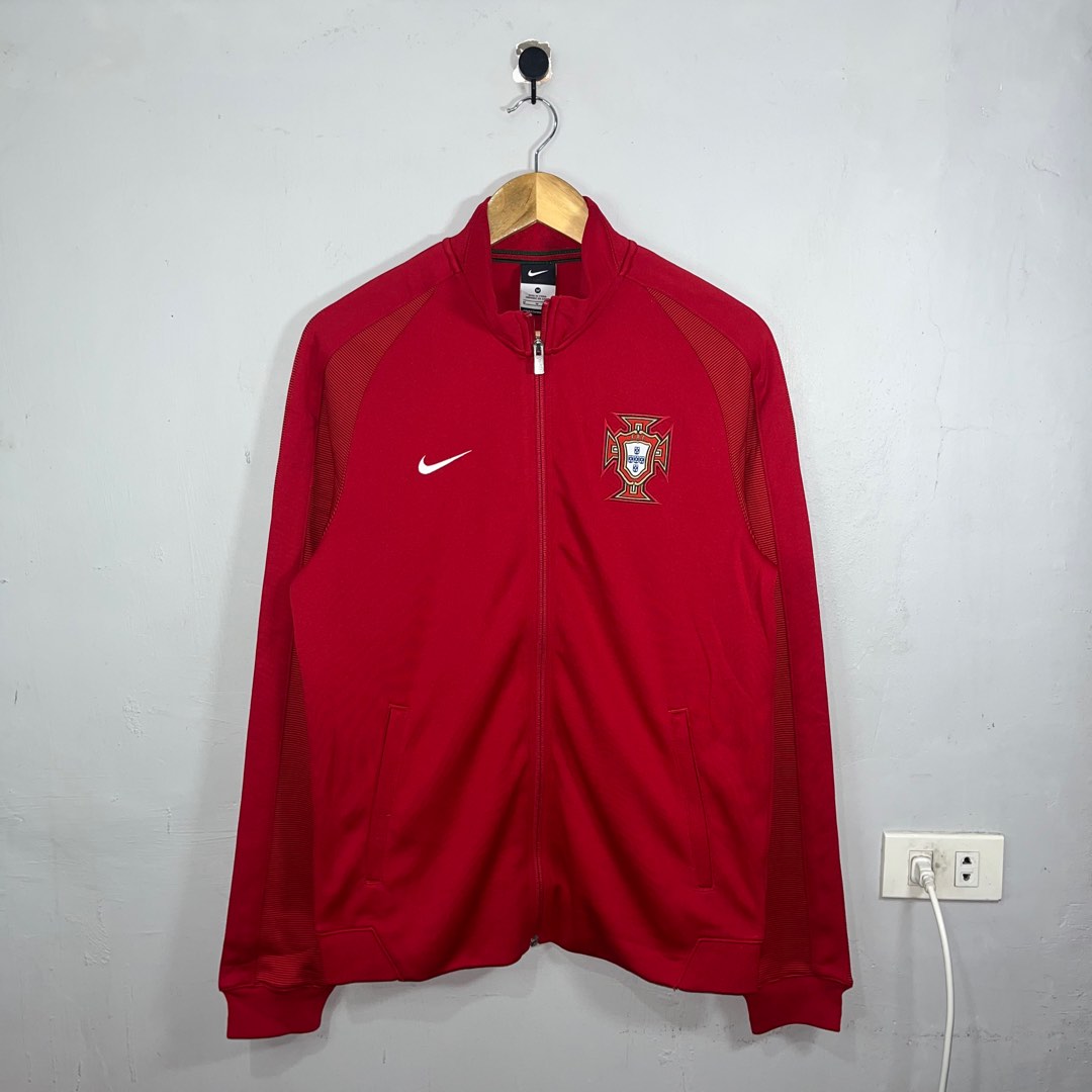 Nike Mens Portugal Track Soccer Jacket, Men's Fashion, Coats, Jackets ...
