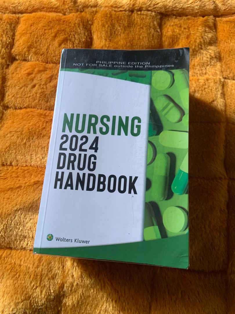 Nursing Drug Handbook 2024, Hobbies & Toys, Books & Magazines, Textbooks on Carousell