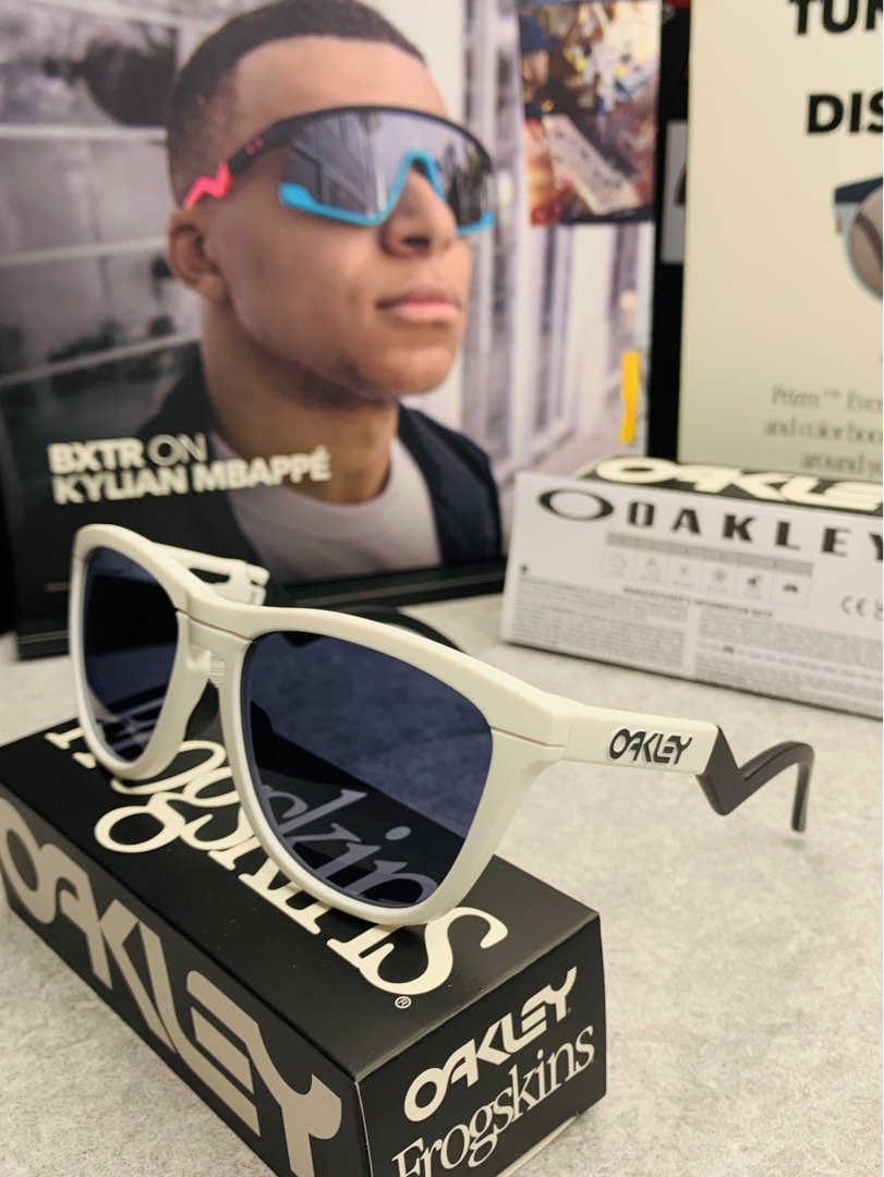 Oakley hybrid panda, Men's Fashion, Watches & Accessories, Sunglasses & Eyewear on Carousell