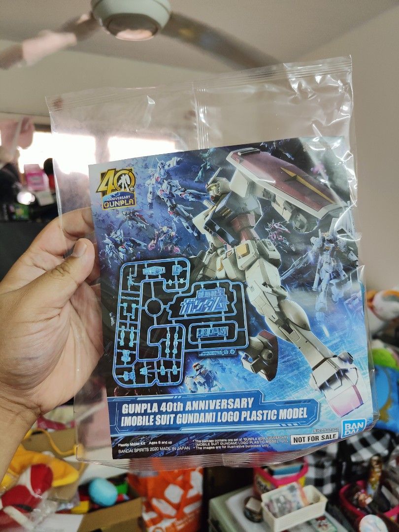 Official Bandai Gunpla 40th Anniversary [Mobile Suit Gundam] Logo ...