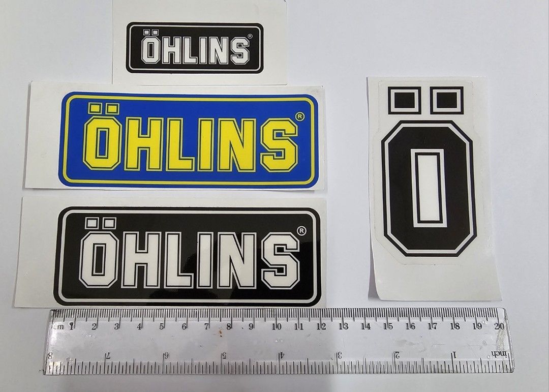 OHLINS ORIGINAL STICKER, Hobbies & Toys, Collectibles & Memorabilia ...
