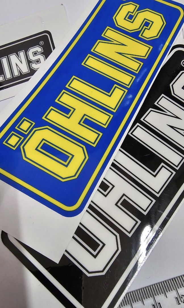 OHLINS ORIGINAL STICKER, Hobbies & Toys, Collectibles & Memorabilia ...