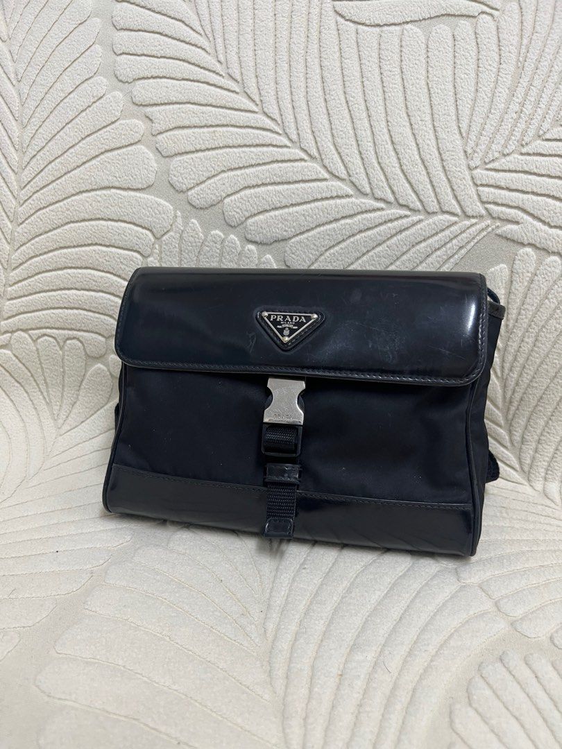 Original Prada Sling Bag (full set with receipt), Women's Fashion, Bags ...