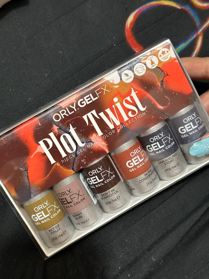 ORLY GEL FX PLOT TWIST 6-PC. SET, Beauty & Personal Care, Hands & Nails ...