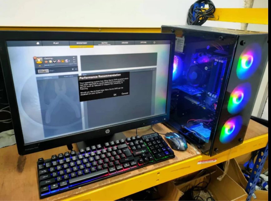 Pc full set used, Computers & Tech, Desktops on Carousell