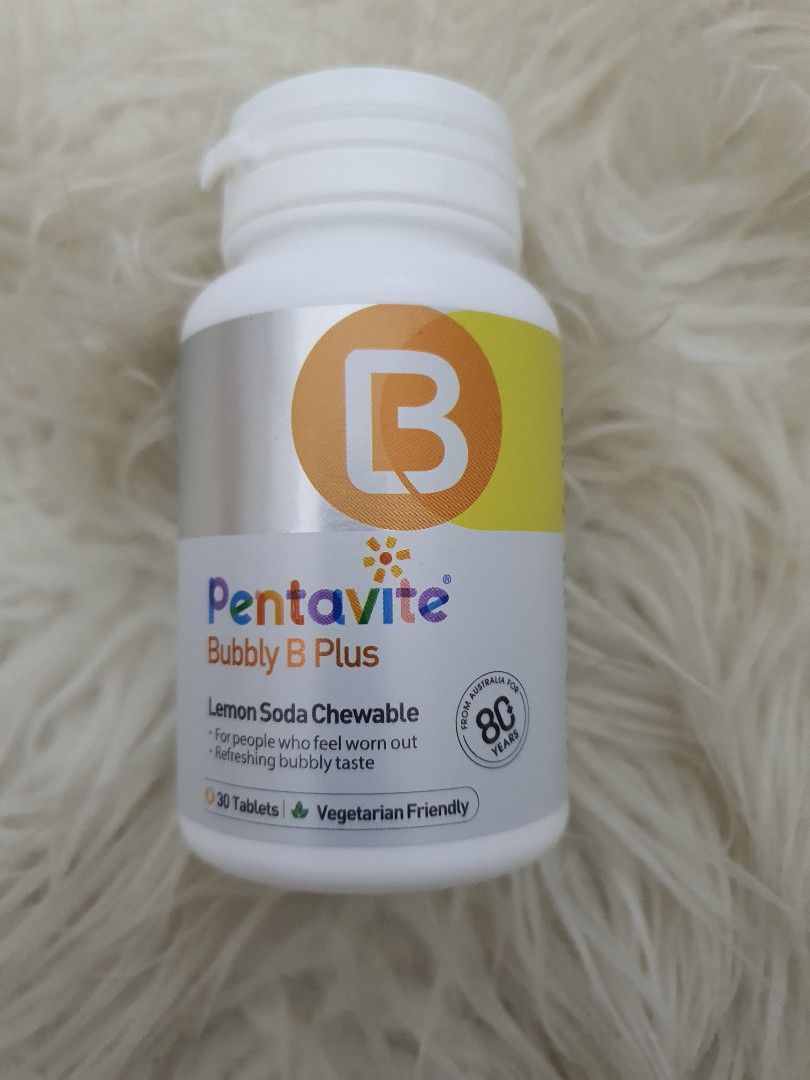 Pentavite bubly B plus, Health & Nutrition, Health Supplements ...
