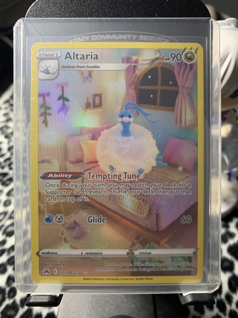 Pokemon TCG ALTARIA IR AR card rare, Hobbies & Toys, Toys & Games on ...