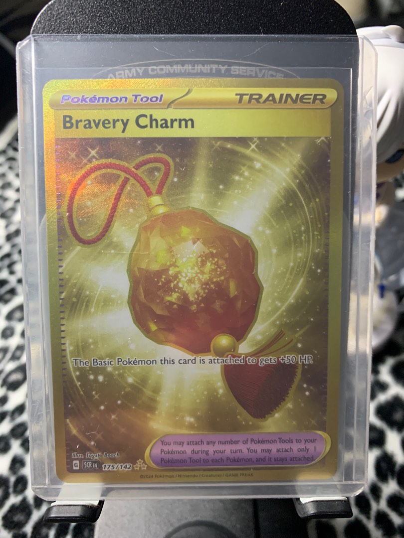 POKEMON TCG Bravery Charm Hyper Rare 175, Hobbies & Toys, Toys & Games ...