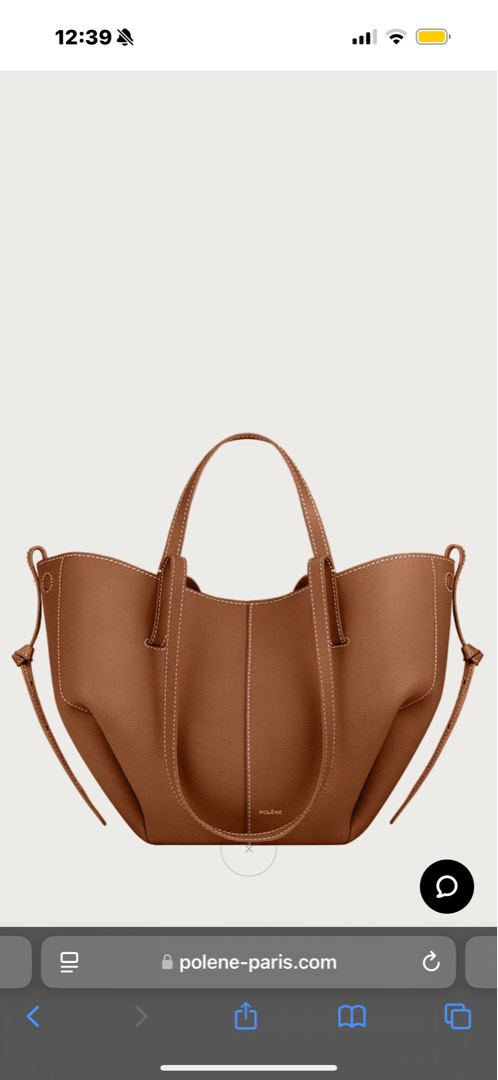 Polene Cyme Mini In Camel, Women's Fashion, Bags & Wallets, Tote Bags ...