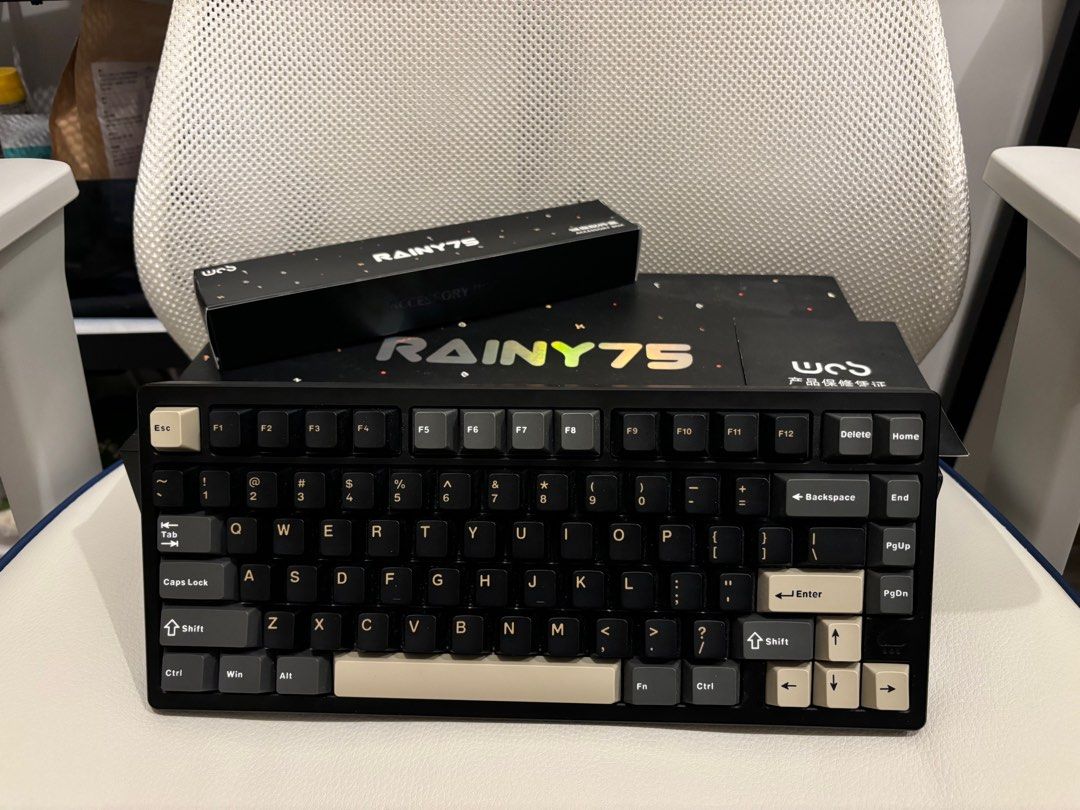 rainy75 雨75 mechanical keyboard, 電腦＆科技, 電腦周邊及配件, 電腦鍵盤及相關產品 - Carousell