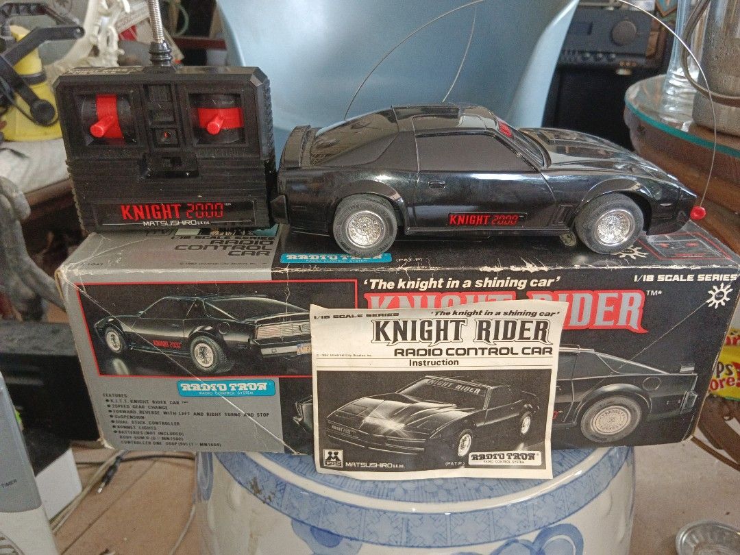 Rare Matsushiro Knight Rider Radio Tron RC Car, Hobbies & Toys, Toys ...