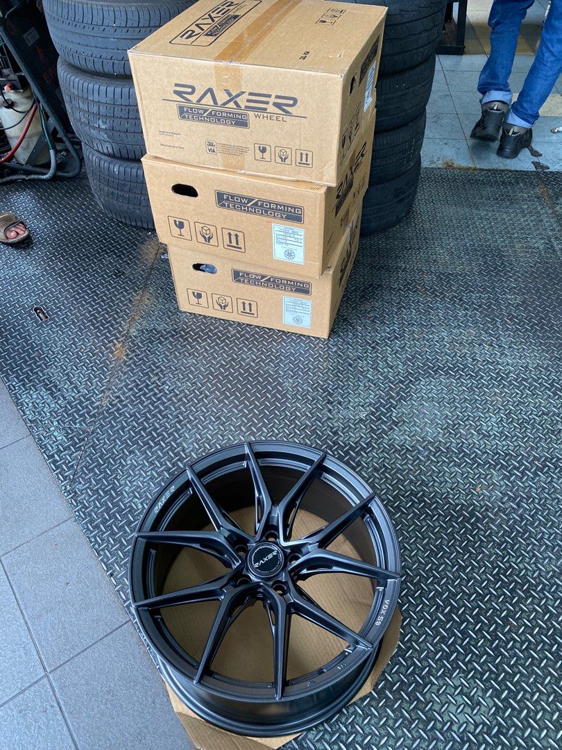 Raxer VOX50 Flow Forming Sport Rims 18 Inch (Used), Auto Accessories on ...
