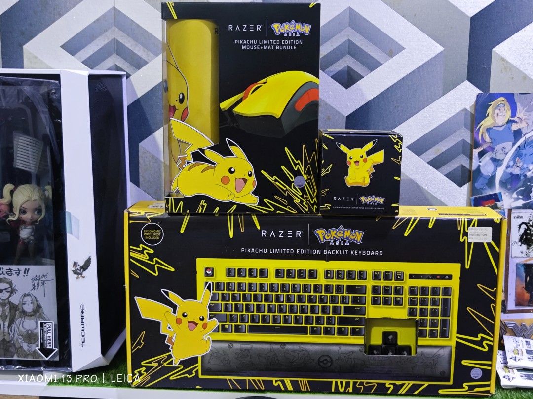 Razer Pokemon Pikachu Series, Computers & Tech, Parts & Accessories, Other Accessories on Carousell