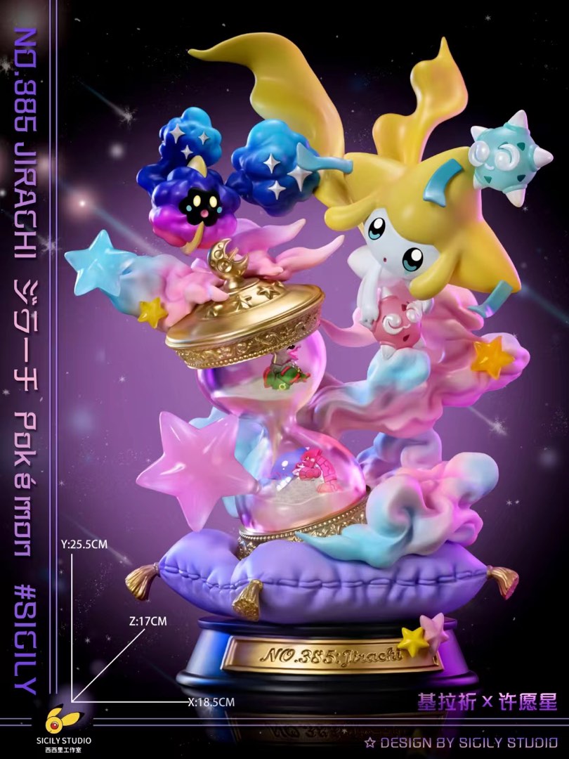RESIN - Pre Order - Pokemon - Sicily studio - Jirachi, Hobbies & Toys ...