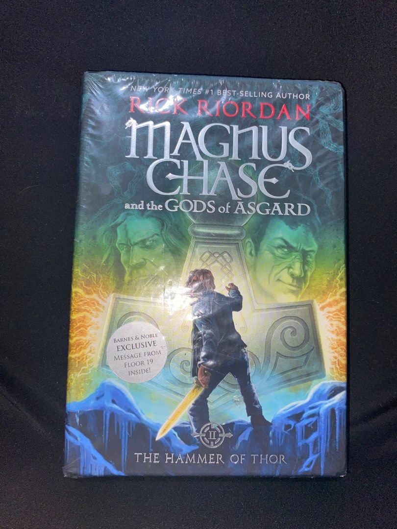 Rick Riordan magnus chase and the gods of asgard the ham*er of thor ...